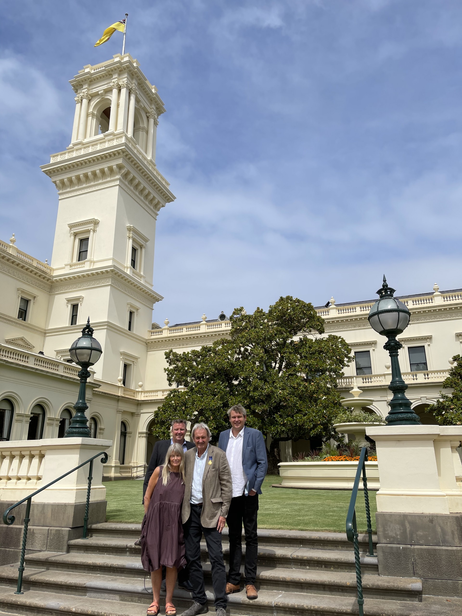 Today Dad, Russell Kerr was officially recognized with an OAM for his ...